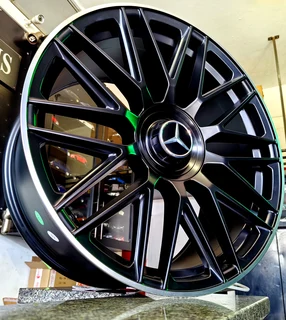 20" MERCEDES REPS SATIN BLACK WHEELS... | Other | Gumtree South Africa
