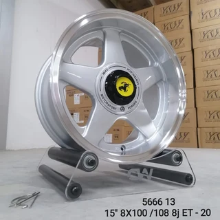 15" 5 BAR FERRARI REPS SILVER WHEELS... | Other | Gumtree South Africa