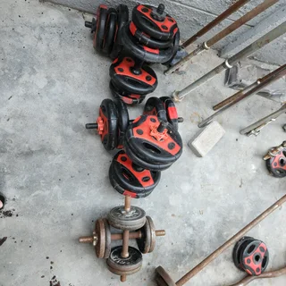 2x10kg Adjustable Dumbells for Sale! | Parow | Gumtree South Africa