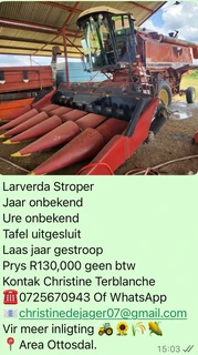 Laverda Stroper | Bloemfontein | Gumtree South Africa