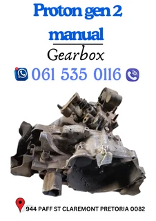 Proton gen 2 manual gearbox R3000 WhatsApp me 0636348112 | Pretoria ...