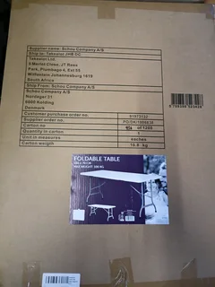 Folding table | Springs | Gumtree South Africa