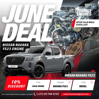 Nissan Navara YS23 Engine for Sale | Sandton | Gumtree South Africa