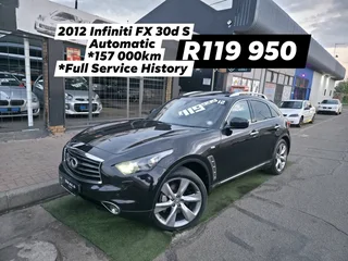 2012 Infiniti FX 30d S Automatic | Springs | Gumtree South Africa