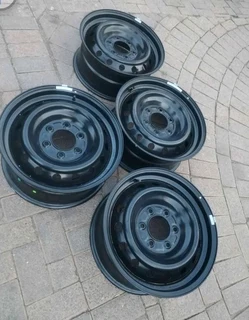 17Inch FORD RANGER Standard Steel Rims 6Holes Black A set of four on ...