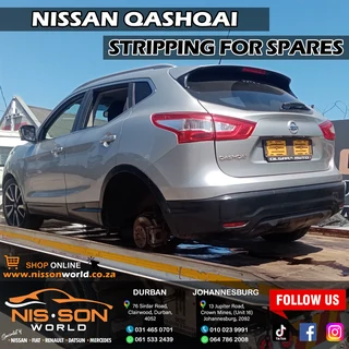 NISSAN QASHQAI STRIPPING FOR SPARES Hillcrest Gumtree South Africa