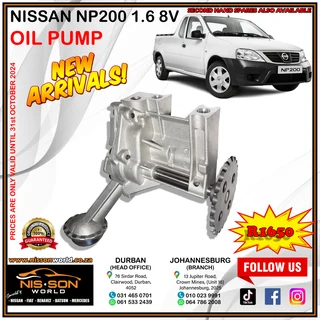 NISSAN NP200 1.6 8V OIL PUMP | City Centre | Gumtree South Africa