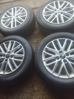A set of 15inche Kia Rio original mags Rims | Johannesburg CBD ...