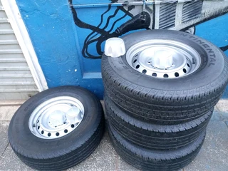 A Set of 16inches ISUZU Steel Rims and TYRES | Johannesburg CBD ...
