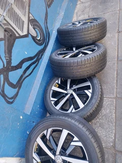 A set of 16inches polo TSi Rims and Tyres | Johannesburg CBD | Gumtree ...