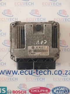 VW GOLF 6 MED 17.5.5 03C906027CT 0261S06719 ECU COMPUTER BOX for sale ...