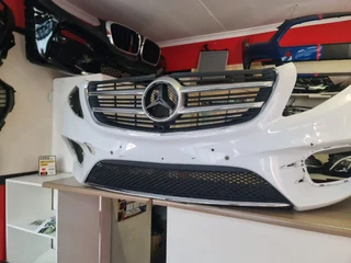 2019 MERCEDES BENZ W447 V CLASS COMPLETE FRONT BUMPER IN IMMACULATE ...