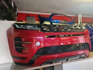 2021 RANGE ROVER EVOQUE COMPLETE FRONT BUMPER WITH HEADLIGHTS FOR SALE ...