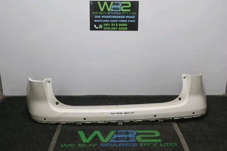 Suzuki Vitara Brezza White Rear Bumper with PDC Holes for sale in ...