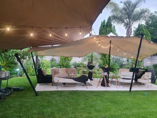 Lounge setup, cocktail setup, couch setup, backdrop setup, bar setup ...