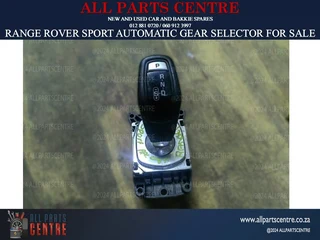 Land Rover Range Rover Sport automatic gear selector for sale used ...