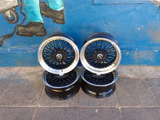 A set of 17inches original BBS mags rim universal PCD 5x100 PCD /5x114 ...