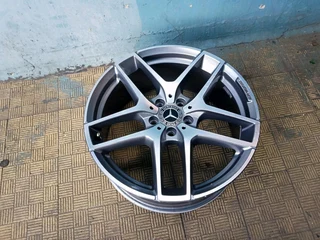 1 single 19inch original AMG mag 5x112 PCD 8J ET38 for mercedes GLC/GLE ...