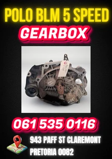 Polo blm 5 speed gearbox Whatsapp me 0631496230 | Pretoria West ...