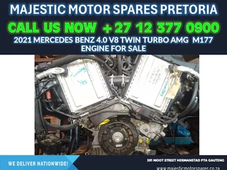 Benz 4.0 V8 twin turbo AMG W177 engine for sale | Pretoria West ...