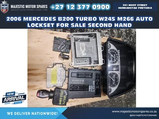 2006 mercedes b200 turbo w245 m266 auto lockset for sale second hand ...