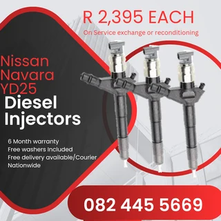 Nissan Navara YD25 Diesel Injectors for sale | Centurion | Gumtree ...