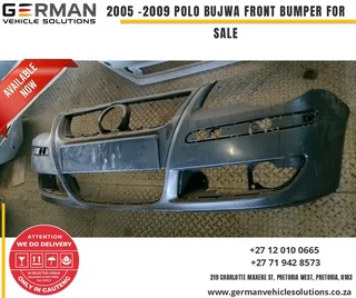 2005–2009 polo bujwa front bumper for sale – used | Pretoria West ...