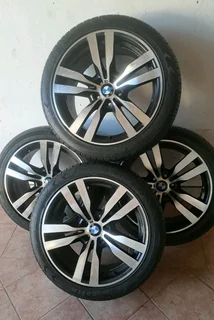 20 Inch wide & narrow BMW X5, X6 mag rims with 315/35R20 and 275/40R20 ...