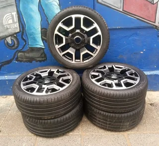 A set of 5 mags/tyres 20 inch original VW Amarok TDI V6 mags rim 6x139 ...
