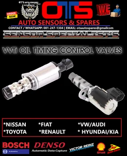 CAMSHAFT VVTi OIL TMMING CONTROL VALVES| VANOS VVTi VALVE SOLENOIDS OCV ...
