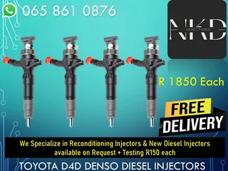 TOYOTA D4D DIESEL INJECTORS FOR SALE ON EXCHANGE | Pretoria West ...