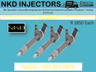MERCEDES C270 DIESEL INJECTORS FOR SALE ON EXCHANGE WITH 6 MONTHS ...