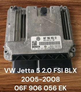 VW Jetta 5 2.0 FSI Fuel Stratified Injection Petrol Management System ...