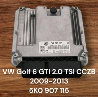 VW Golf 6 GTI 2.0 TSI Turbo Stratified Injection Petrol Engine ...