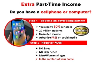 Excellent Part-Time Income. Do you have a cellphone or computer? Only ...
